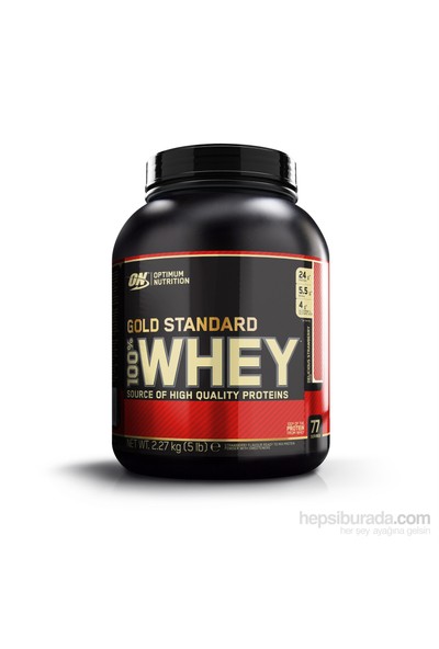 Optimum Gold 100% Whey Gold Std - Chocolate 5.15lb/2270gr Multi-lingual