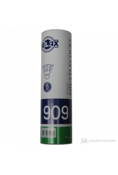 Selex 909 Badminton Topu Plastik 6'Lı