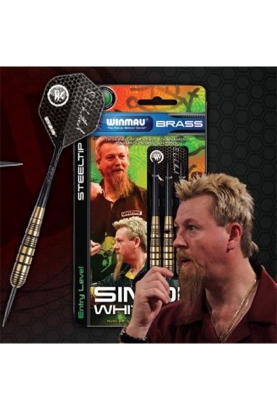 Winmau Simon Whitlock Brass Plastik Uçlu Elektronik Dart Oku Winmau Simon Whitlock Brass Plastik Uçlu Elektronik Dart Oku