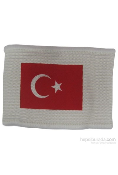 Schmilton Türk Bayraklı Kaptan Kolluğu (Beyaz)