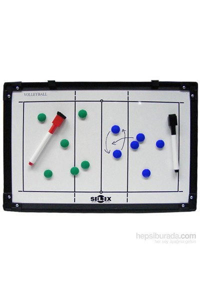 Selex Basketbol-Voleybol Çift Taraflı Taktik Tahtası