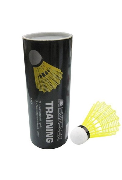 Sunflex 53554 Training 3 Lü Plastik Badminton Topu Sunflex 53554 Training 3 Lü Plastik Badminton Topu
