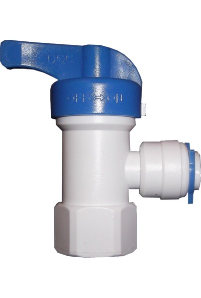 Su Arıtma Tankı Plastik Vanası 1/4 inç Quick