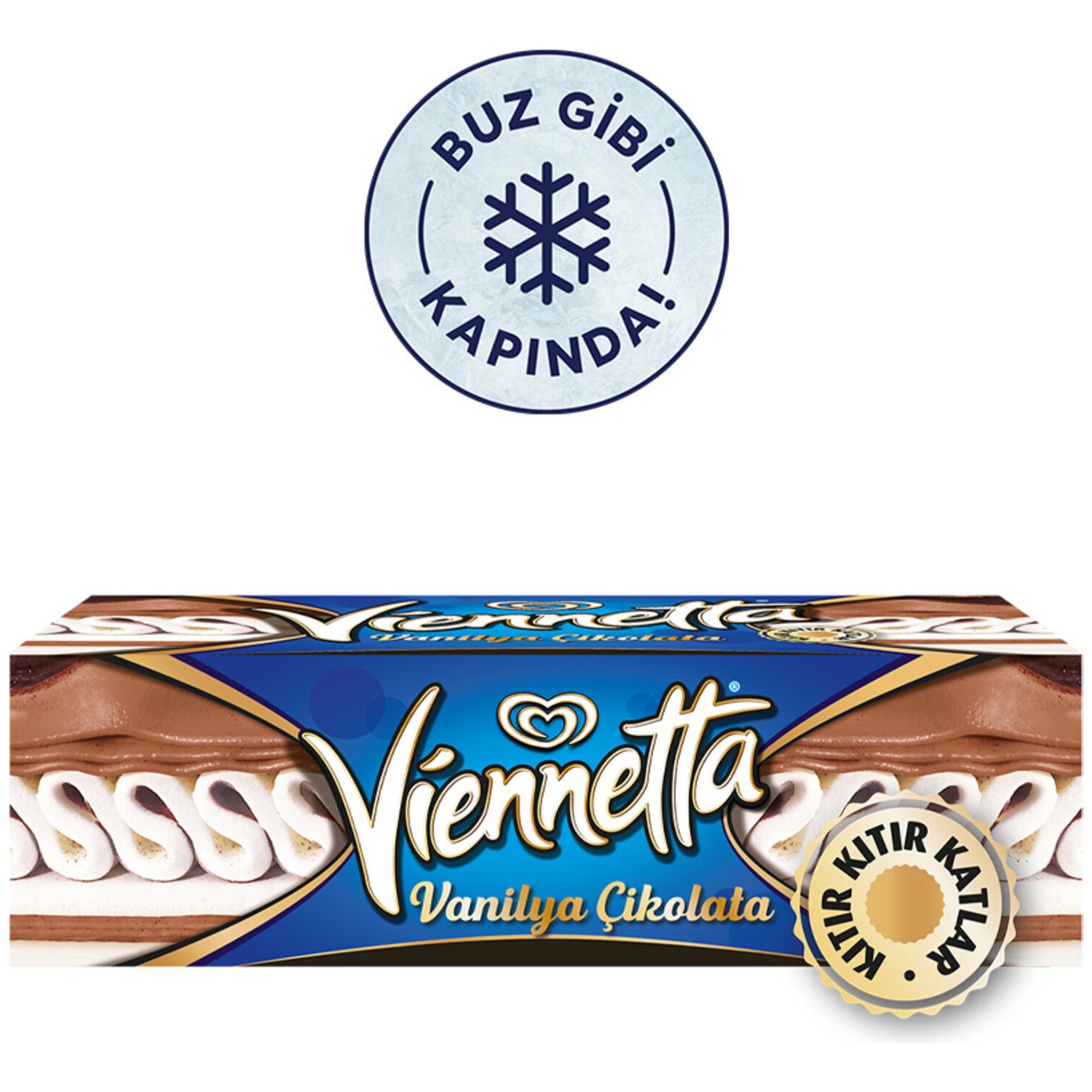 Vienetta Vanilyalı ve Çikolatalı Dondurma 800 ml Fiyatı