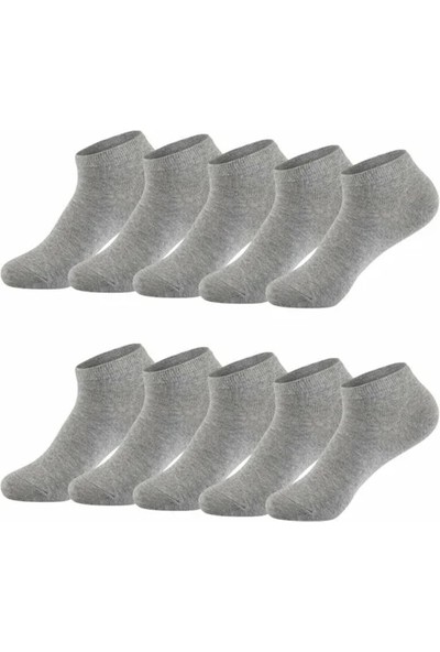 Black Arden Socks Gri Pamuklu Bilek Boy Çorap 10'lu BT-0275 Black Arden Socks Gri Pamuklu Bilek Boy Çorap 10'lu BT-0275