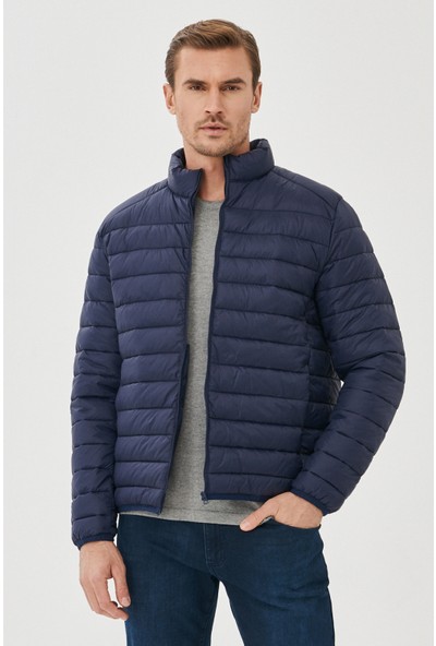 Altınyıldız Classıcs Erkek Lacivert Standart Fit Soğuk Geçirmez Casual Mont Altınyıldız Classıcs Erkek Lacivert Standart Fit Soğuk Geçirmez Casual Mont