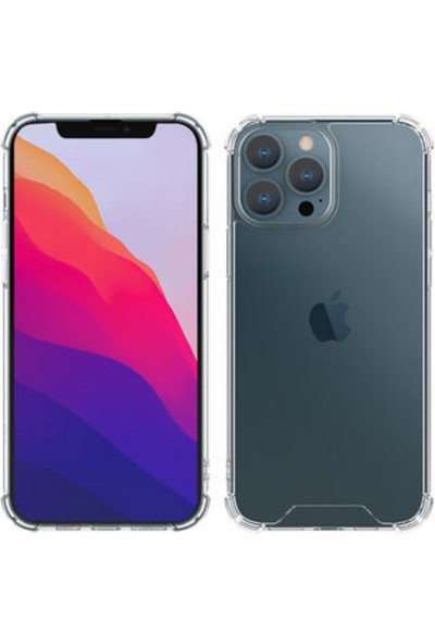 Mobicas Apple iPhone 13 Pro Için Nitro Anti Shock Silikon Kılıf