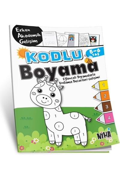 Kodlu Boyama 5 - 6 Yaş Kodlu Boyama 5 - 6 Yaş