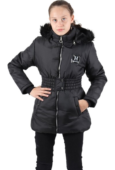 Minies Kız Çocuk Kapüşonlu Jesika Şişme Mont (5-12 Yaş)