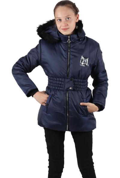 Minies Kız Çocuk Kapüşonlu Jesika Şişme Mont (5-12 Yaş)