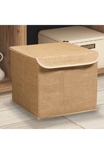 Weblonya Saklama Kutusu Katlanınr Bez Kutu Organizer Çanta 5060 Weblonya Saklama Kutusu Katlanınr Bez Kutu Organizer Çanta 5060