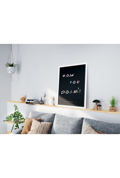 Kaynock Friends Poster Tablo, Dijital Tasarım Tablo