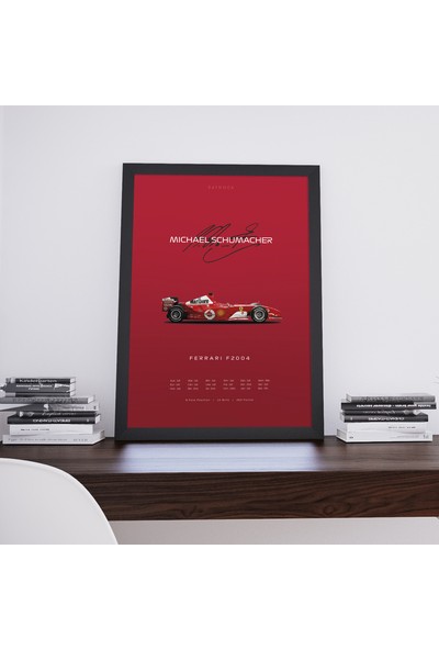 Kaynock Michael Schumacher Ferrari F2004 Poster Tablo, Ferrari, Formula 1, Dijital Tasarım Tablo Kaynock Michael Schumacher Ferrari F2004 Poster Tablo, Ferrari, Formula 1, Dijital Tasarım Tablo