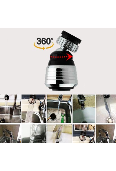 Xolo Tasarruflu Fonksiyonlu Musluk Başlığı Yağmurlama Duş Perlatörlü Musluk Başlığı Dönebilir Oynar Xolo Tasarruflu Fonksiyonlu Musluk Başlığı Yağmurlama Duş Perlatörlü Musluk Başlığı Dönebilir Oynar