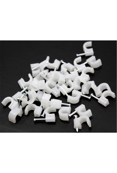 Tvet Çelik Çivili Kroşe 3 Numara 9,50 x 7 mm 100 Adet T38595