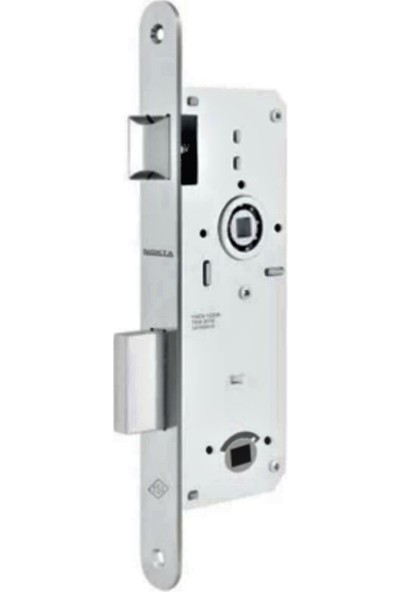 Nokta Wc Oval Gömme Kapı Kilidi 40 mm