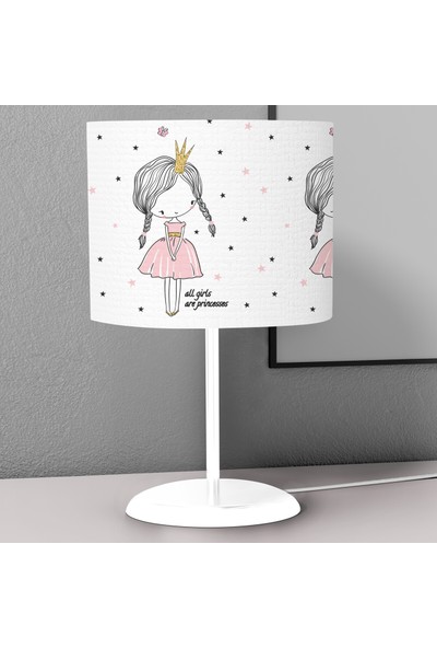 İnstababyrooms Pembe Utangaç Kız Desenli Çocuk Odası Dijital Baskılı Çocuk Odası Masaüstü Abajur Avize İnstababyrooms Pembe Utangaç Kız Desenli Çocuk Odası Dijital Baskılı Çocuk Odası Masaüstü Abajur Avize