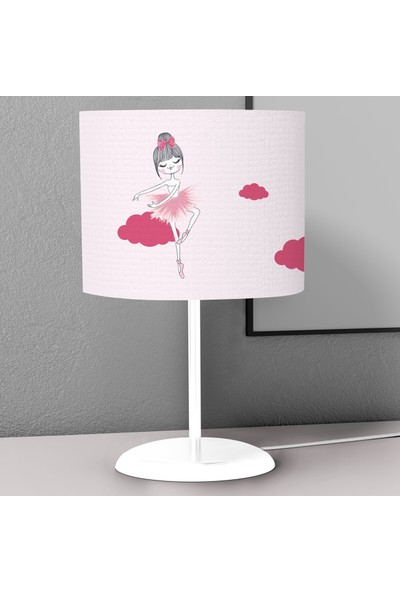 İnstababyrooms Pembe Balerin Kız ve Tavşan Desenli Çocuk Odası Dijital Baskılı Çocuk Odası Masaüstü Abajur Avize İnstababyrooms Pembe Balerin Kız ve Tavşan Desenli Çocuk Odası Dijital Baskılı Çocuk Odası Masaüstü Abajur Avize