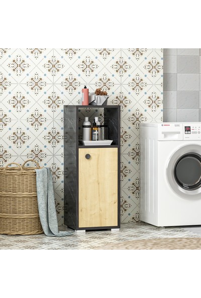 Cantek Ahu Banyo Dolabı ve Çok Amaçlı Dolap Royalmermer-Safirmeşe