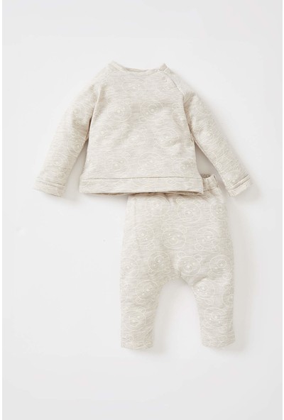 DeFacto Erkek Bebek Uzun Kollu Isı Yalıtımlı Warmtech 2'li Takım W6001A221WN