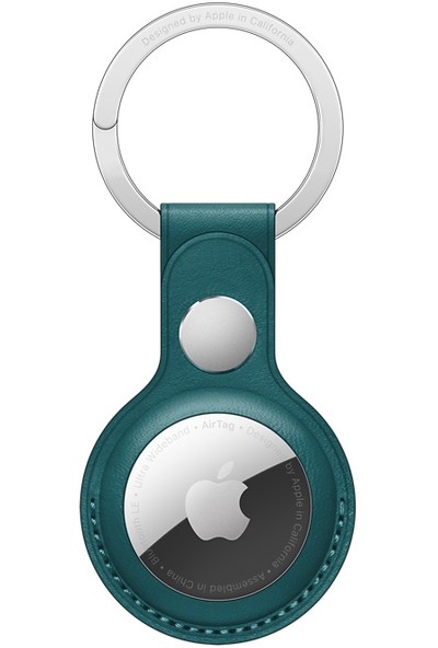 Apple Airtag Deri Anahtarlık Orman Yeşili Apple Airtag Deri Anahtarlık Orman Yeşili