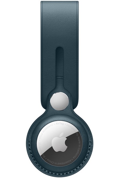 Apple Airtag Deri Loop Baltık mavisi Apple Airtag Deri Loop Baltık mavisi
