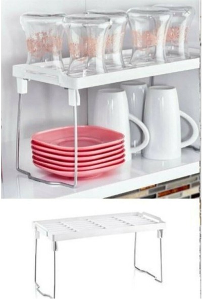 Ramdet Metal Ayaklı Tezgah Üstü Raf Organizer Düzenleyici