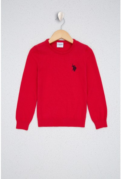 U.S. Polo Assn. Pembe Triko Kazak 50237167-VR023 U.S. Polo Assn. Pembe Triko Kazak 50237167-VR023