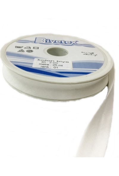 Biyetex Koton Cotton Biye 2 cm Biyetex Koton Cotton Biye 2 cm