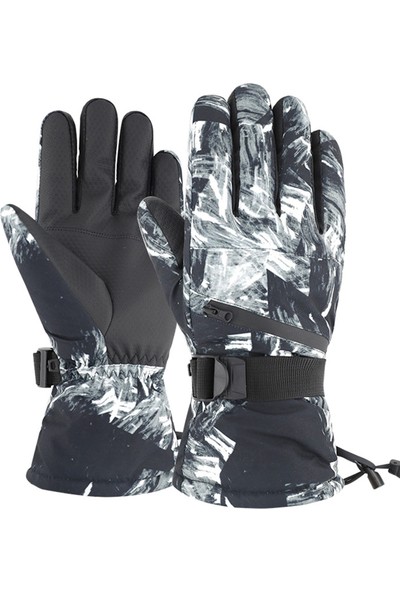 Buyfun Kar Kayak Eldivenleri Su, Rüzgar Geçirmez M (Yurt Dışından)