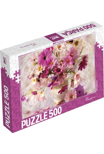 Snt Puzzle Snt 500 Parça Puzzle Flowers 500'LÜK Puzzle 500 Parça Yapboz Snt Puzzle Snt 500 Parça Puzzle Flowers 500'LÜK Puzzle 500 Parça Yapboz