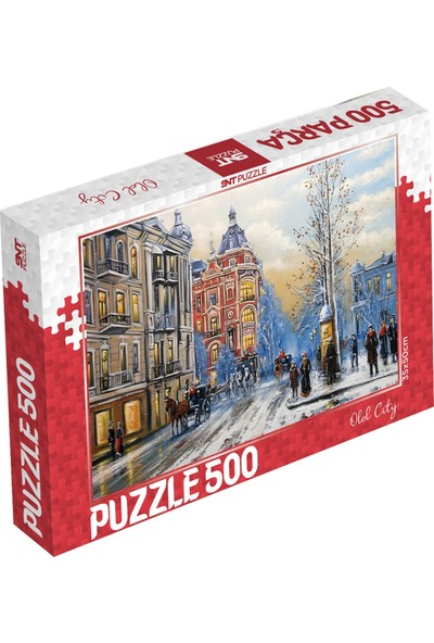 Snt Puzzle Snt 500 Parça Puzzle Old City 500'LÜK Puzzle 500 Parça Yapboz Snt Puzzle Snt 500 Parça Puzzle Old City 500'LÜK Puzzle 500 Parça Yapboz