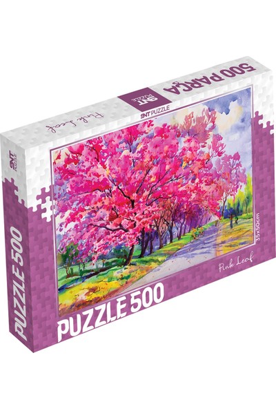 Snt Puzzle Snt 500 Parça Puzzle Pink Loof 500'LÜK Puzzle 500 Parça Yapboz Snt Puzzle Snt 500 Parça Puzzle Pink Loof 500'LÜK Puzzle 500 Parça Yapboz