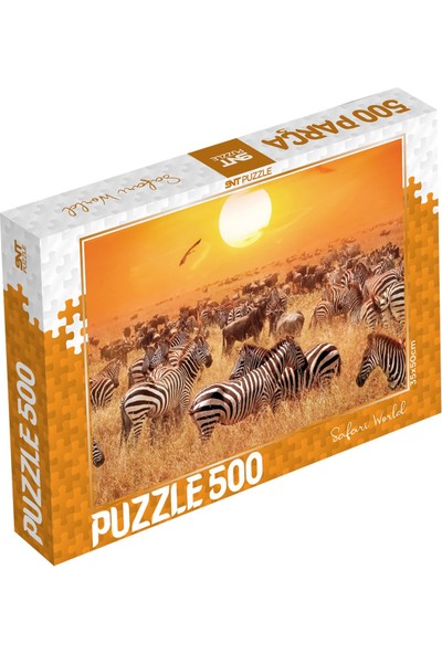 Snt Puzzle Snt 500 Parça Puzzle Safari World 500'LÜK Puzzle 500 Parça Yapboz Snt Puzzle Snt 500 Parça Puzzle Safari World 500'LÜK Puzzle 500 Parça Yapboz