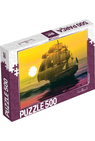 Snt Puzzle Snt 500 Parça Puzzle Sailboat 500'LÜK Puzzle 500 Parça Yapboz