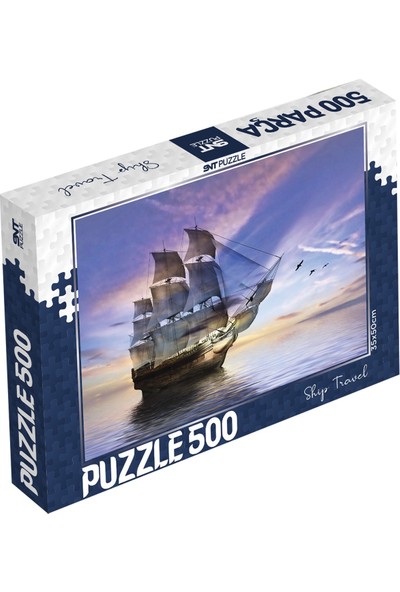 Snt Puzzle Snt 500 Parça Puzzle Ship Travel 500'LÜK Puzzle 500 Parça Yapboz