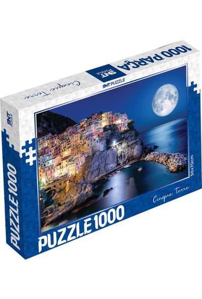 Snt Puzzle Snt 1000 Parça Puzzle Cinque Terre 1000'LIK Puzzle 1000 Parça Yapboz