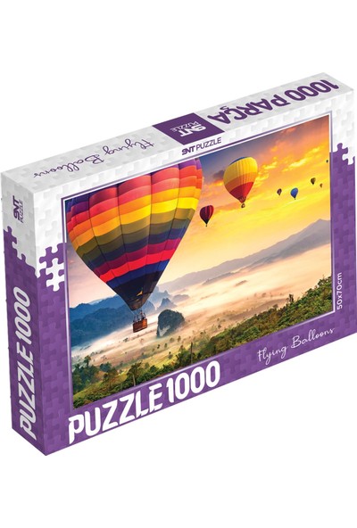 Snt Puzzle Snt 1000 Parça Puzzle Flying Balloons 1000'LIK Puzzle 1000 Parça Yapboz