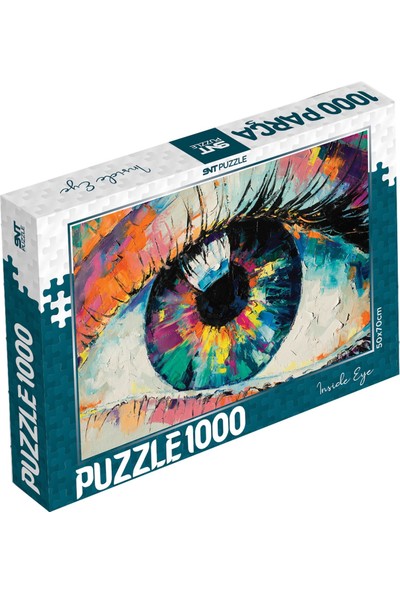 Snt Puzzle Snt 1000 Parça Puzzle Inside Eye 1000'LIK Puzzle 1000 Parça Yapboz