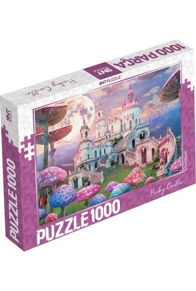 Snt Puzzle Snt 1000 Parça Puzzle Pinley Castle 1000'LIK Puzzle 1000 Parça Yapboz