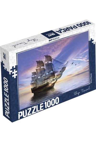 Snt Puzzle Snt 1000 Parça Puzzle Ship Travel 1000'LIK Puzzle 1000 Parça Yapboz