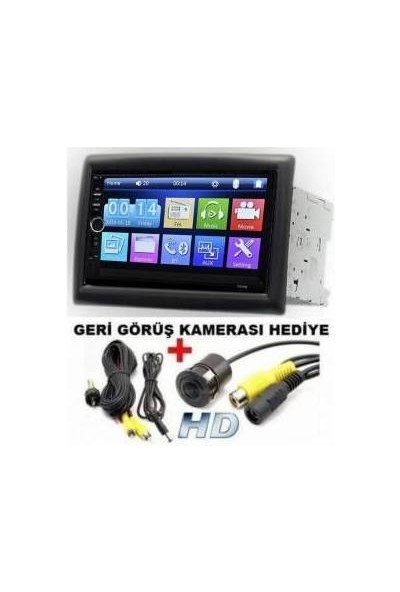 Jameson JS-485 Renault Megan 2 Geri Görüş Kameralı Çerçeveli Double Teyp