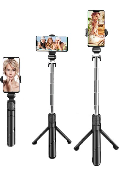 Phonextra Xt-02 Bluetooth Selfie Çubuğu Monopod Uzaktan Kumandalı Selfie Özçekim Yatay Dikey Açı Tiktok Phonextra Xt-02 Bluetooth Selfie Çubuğu Monopod Uzaktan Kumandalı Selfie Özçekim Yatay Dikey Açı Tiktok
