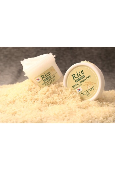 Acenter Rice Sod Scrub Pirinç Özlü Aydınlatıcı - Nemlendirici - Beyazlatıcı Yüz Bakım Maskesi