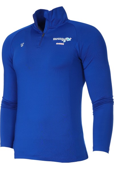 Sportive Türk Telekom Erkek Mavi Uzun Kollu Basketbol Tişörtü TKU100110-MAV-B