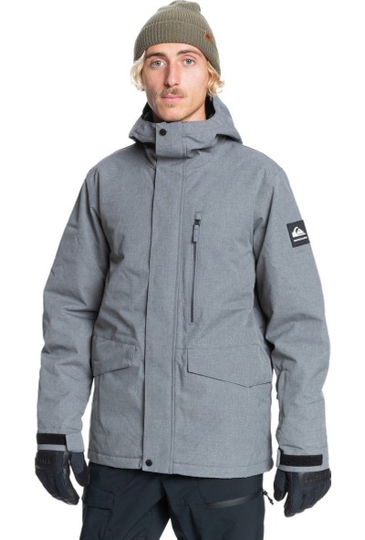 Quiksilver Mission Soli Jk M Snjt Erkek Gri Outdoor Ceket EQYTJ03266-SJE0 Quiksilver Mission Soli Jk M Snjt Erkek Gri Outdoor Ceket EQYTJ03266-SJE0