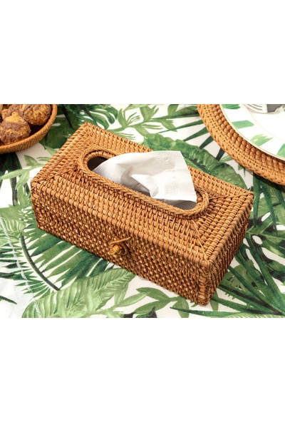 English Home Arzu Sabancı Nude Rattan Peçetelik 22X12,5X11 cm Açık Kahve English Home Arzu Sabancı Nude Rattan Peçetelik 22X12,5X11 cm Açık Kahve