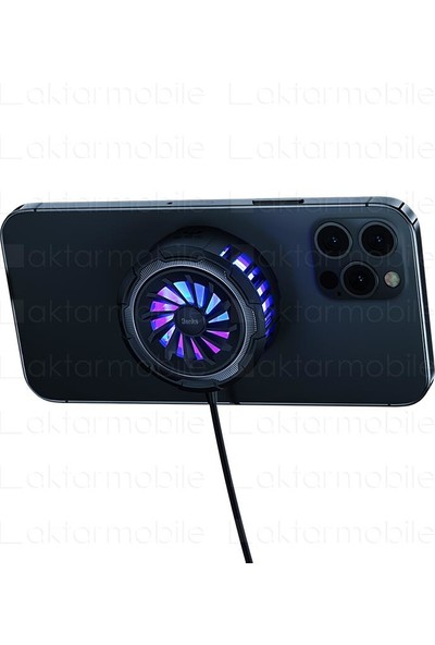 AktarMobile iPhone Uyumlu 13 Serisi Soğutucu Fan & Magsafe Şarj Aygıtı Kablosuz Şarj Aleti 15W Telefon Soğutma Fanı Rgb AktarMobile iPhone Uyumlu 13 Serisi Soğutucu Fan & Magsafe Şarj Aygıtı Kablosuz Şarj Aleti 15W Telefon Soğutma Fanı Rgb
