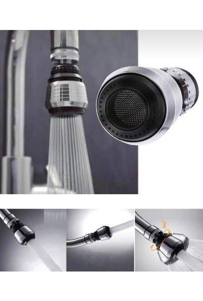 Guadro Armatür 2 Fonksiyonlu Musluk Boru Ucu