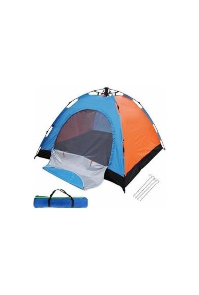Bintech 4 Kişilik Otomatik Kurulum Kamp Çadırı